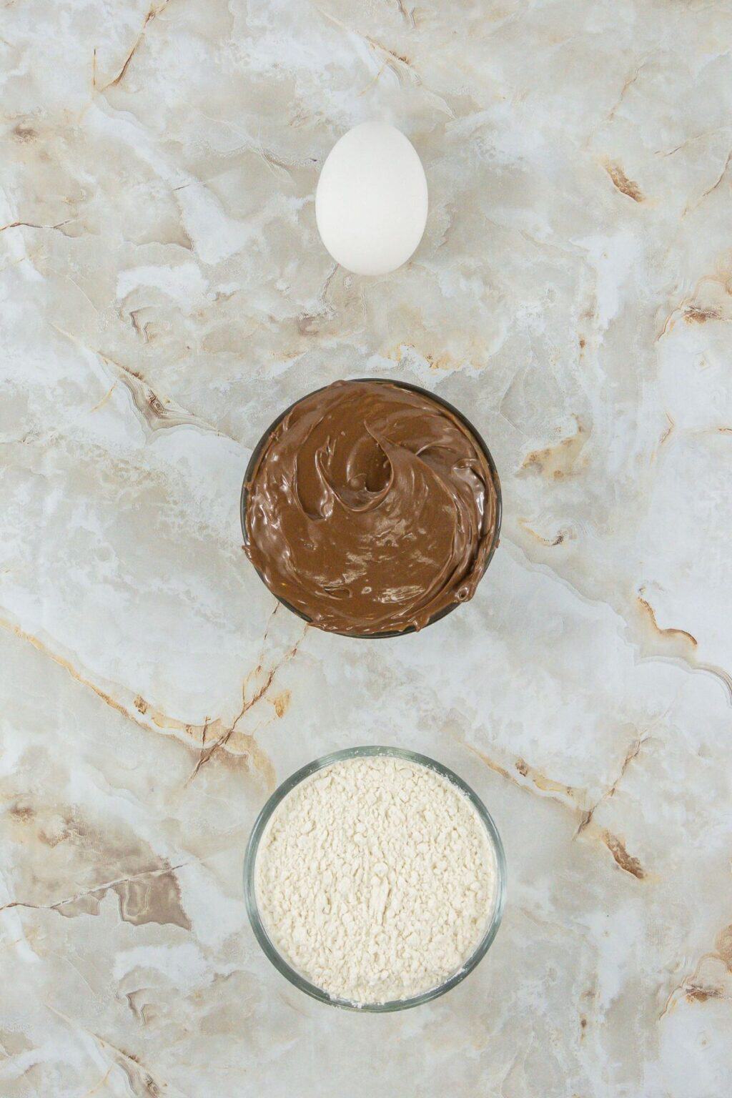 Chewy 3 Ingredient Nutella Cookies