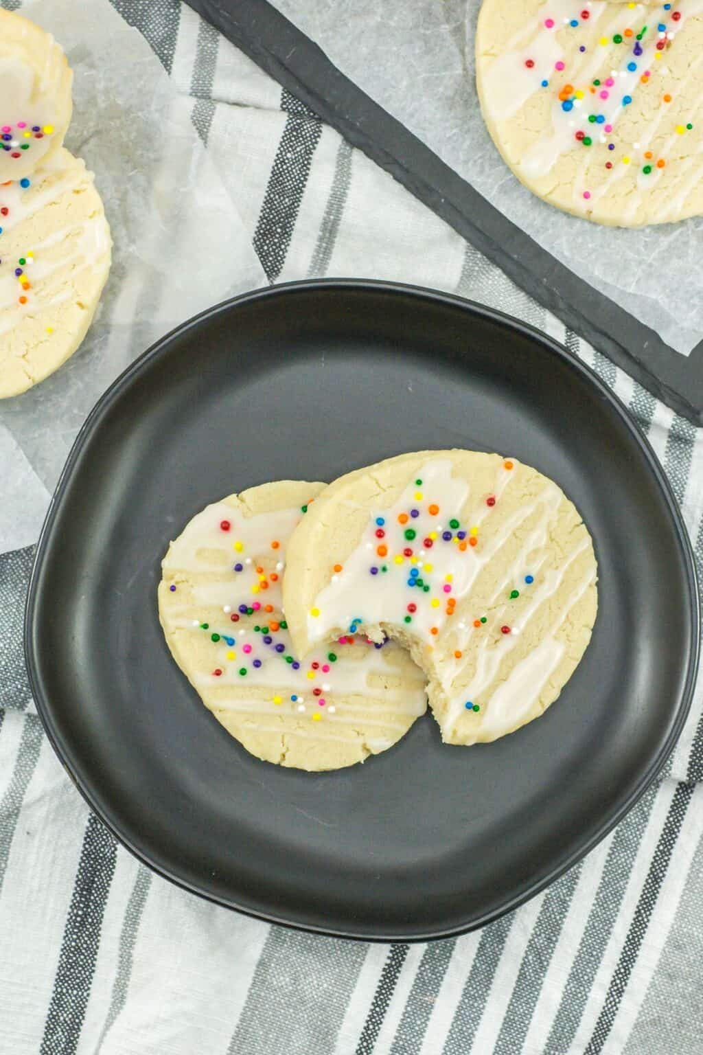 E-A-S-Y Sugar Cookie Recipe With 3 Ingredients
