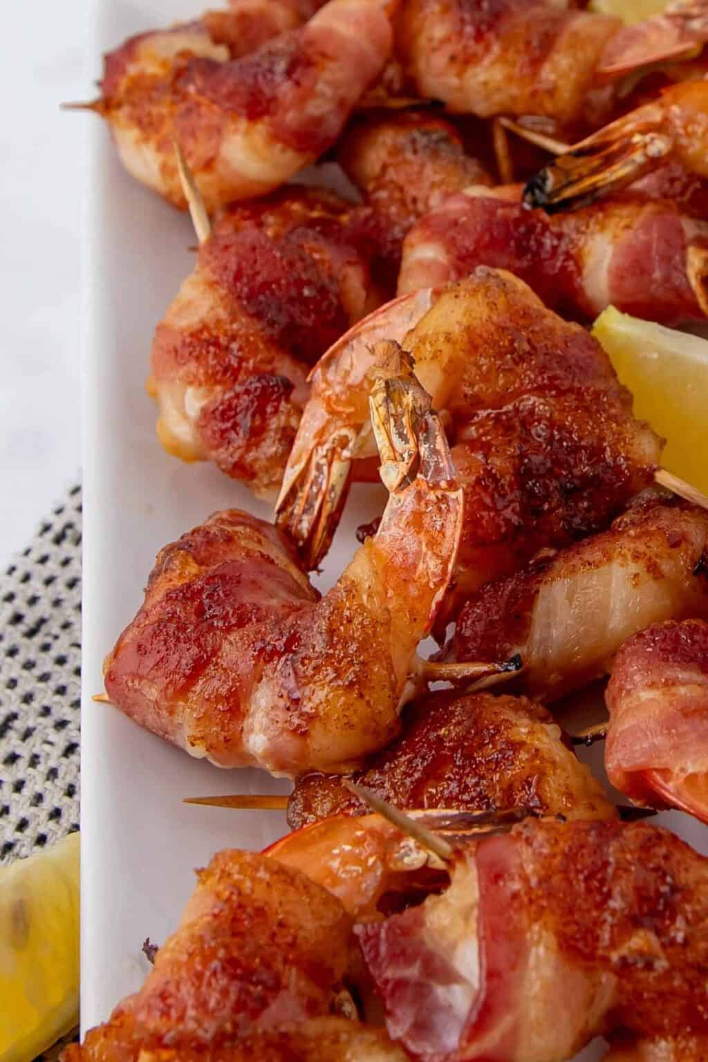 Crispy Bacon Wrapped Shrimp 4 Ingredients