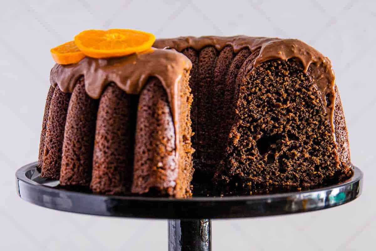 Perfect Chocolate Orange Cake With Fresh Oranges