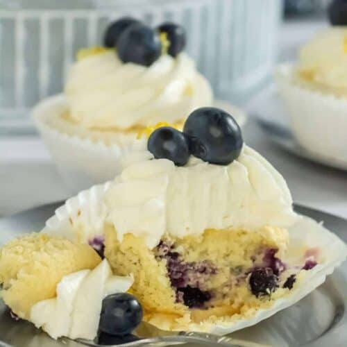 Airy Angel Food Cupcakes 5 Ingredients (Includes Frosting!)